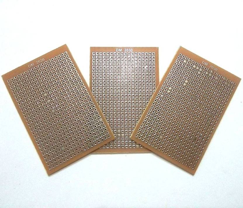 Technical hut General Purpose PCB Printed Circuit Board (2x3 inch) Set ...