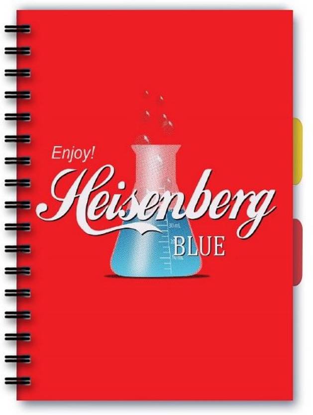 Posterskart Breaking Bad Coke Style Notebook A5 Ruled A5 Notebook Ruled ...