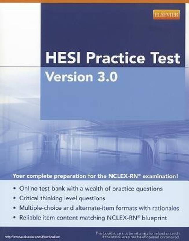 HESI Practice Test Version 3.0: Buy HESI Practice Test Version 3.0 by ...