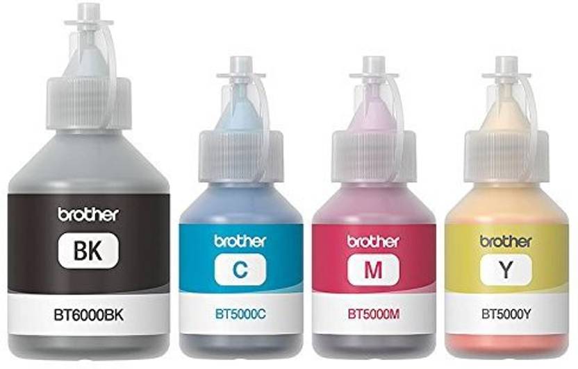brother BT5000 & BT6000BK Genuine Ink Bottles colour For Brother T300 ...