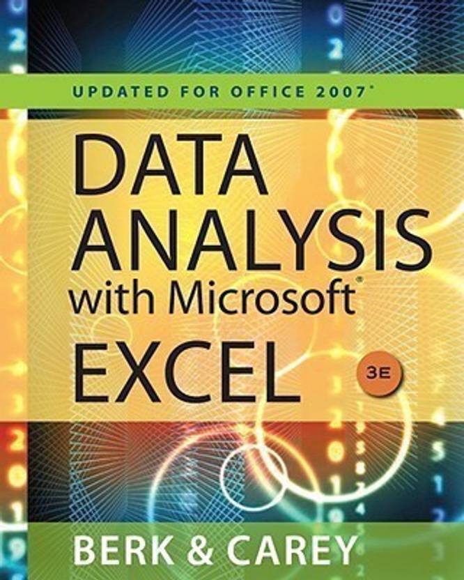 Data Analysis With Microsoft R Excel Updated For Office 2007 Book data-analysis-with-microsoft-r-excel-updated-for-office-2007-book