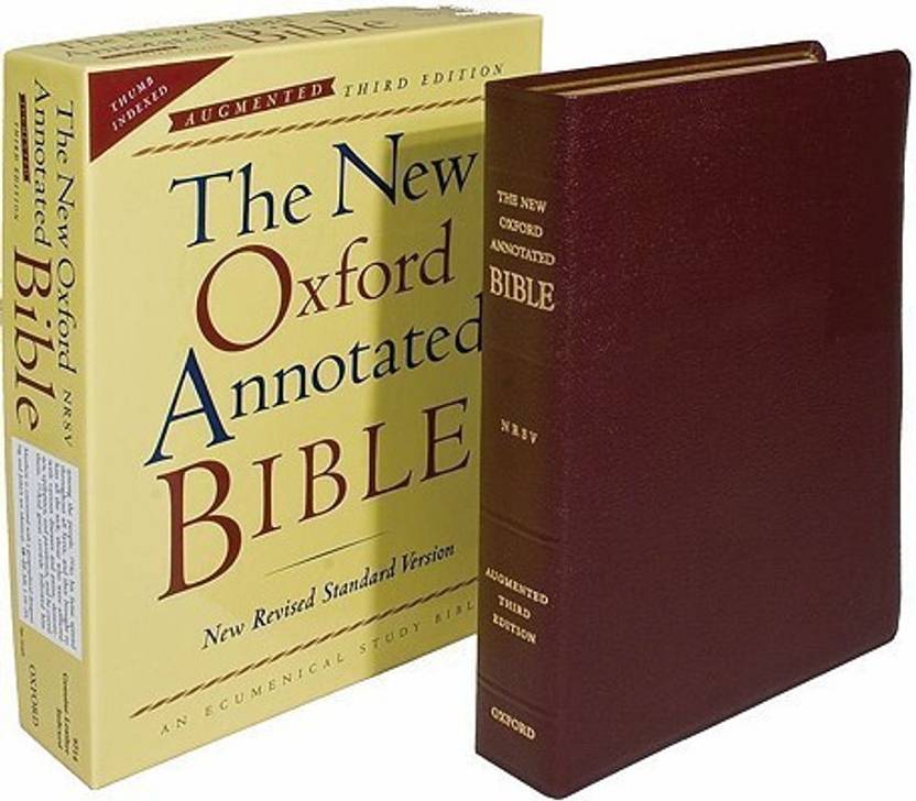 the annotated new oxford bible