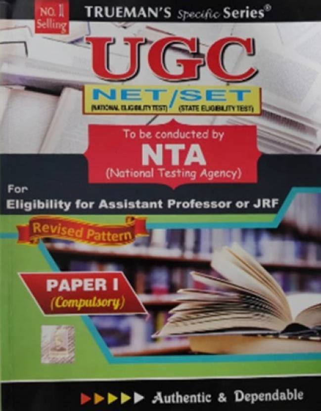 UGC University Grants Commission NET/SET for Lectureship Exam: Paper 1 ...