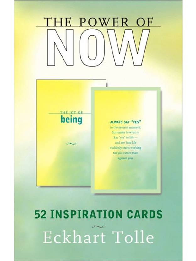 The Power of Now - 52 Inspiration Cards: Buy The Power of Now - 52 ...
