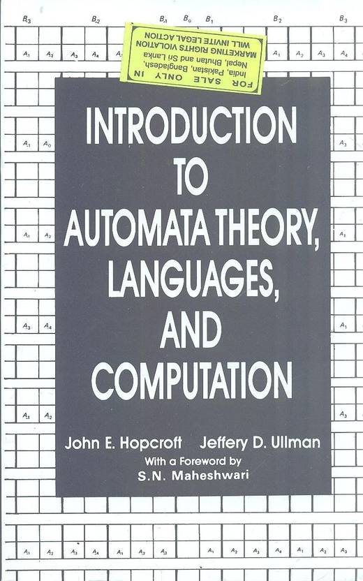 Introduction To Automata Theory Languages And Computation Buy Introduction To Automata Theory 
