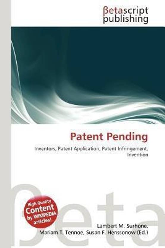 Patent Pending: Buy Patent Pending by unknown at Low Price in India ...