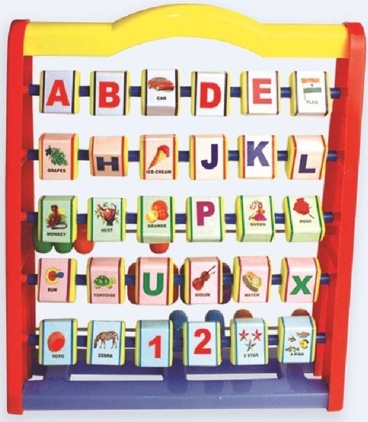 Nabhya Alphabet ABCD 1234 Learning 3D Frame Price in India - Buy Nabhya ...