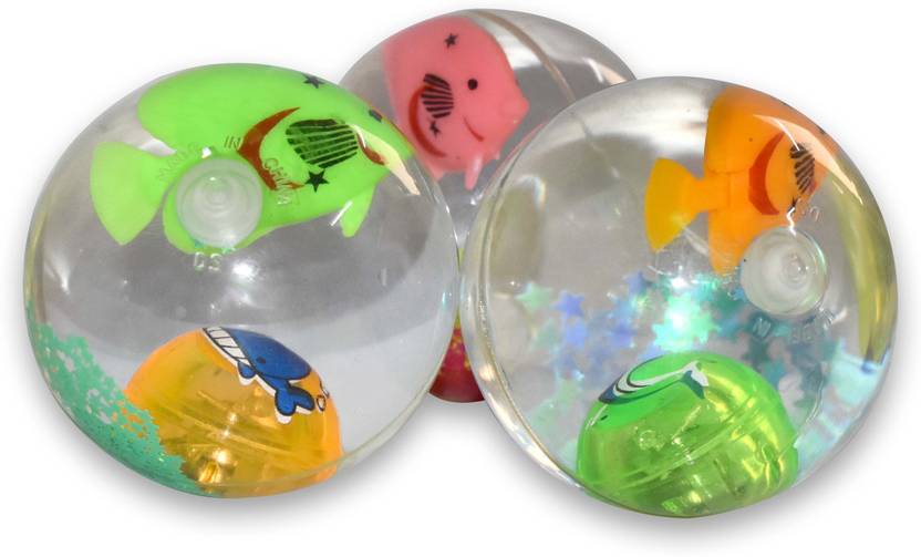 skyglobe Super Duper Glitter Ball (Water Ball) with LED Light Pack of 3 ...