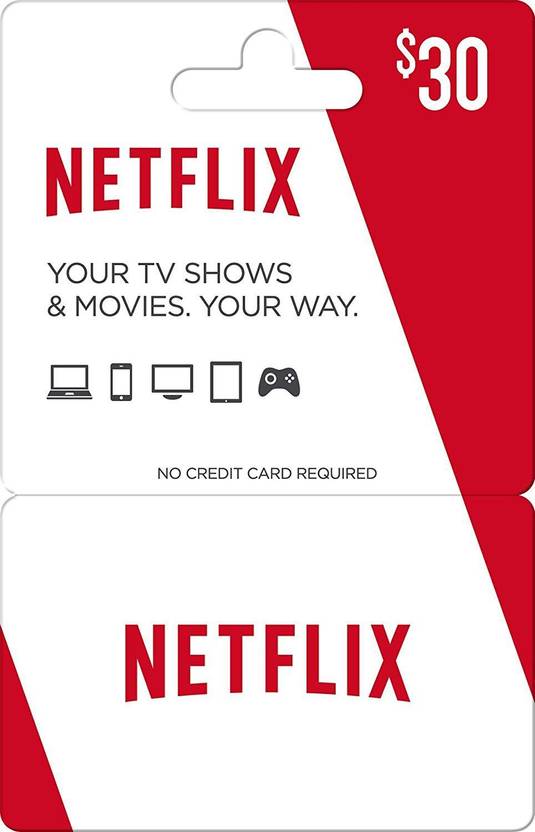 GC Media Netflix Gift Card UNITED STATES 30 USD Price in India - Buy GC ...