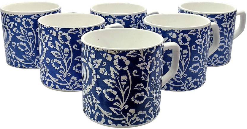 Fancy mug Ceramic Cups (4oz) - Set of 6 Ceramic Coffee Mug Price in ...