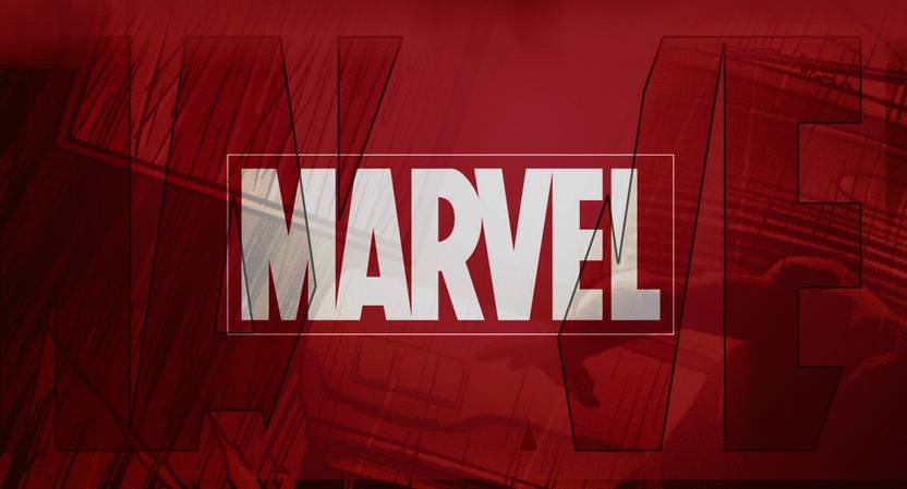 Marvel Logo Red Frameless Fine Quality Poster Paper Print - Comics ...
