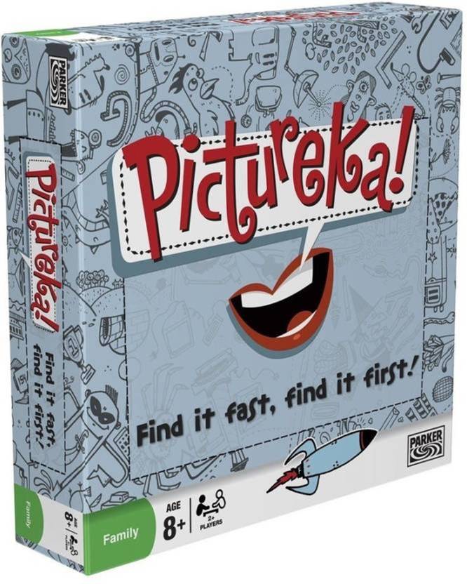 Pictureka Find It Fast, Find it First, Family Toy Strategic Board Game ...