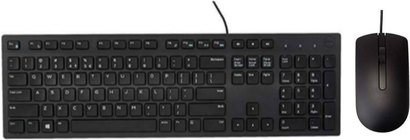 DELL Wired Keyboard And Mouse Combo Set Price in India - Buy DELL Wired ...