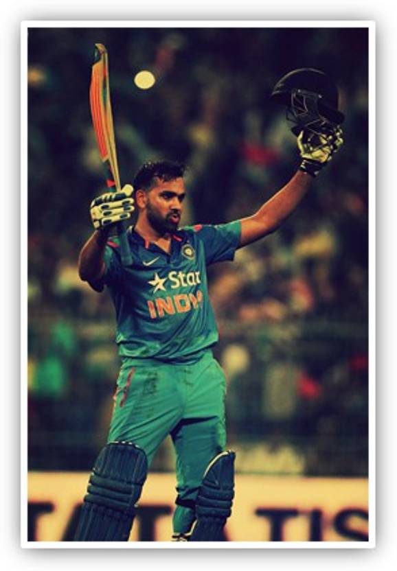 HITMAN ROHIT SHARMA Wall Poster Paper Print - Quotes & Motivation ...