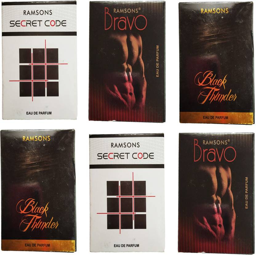 Buy RAMSONS BLACK THUNDER POCKET PERFUME 18ML+SECRET CODE POCKET ...