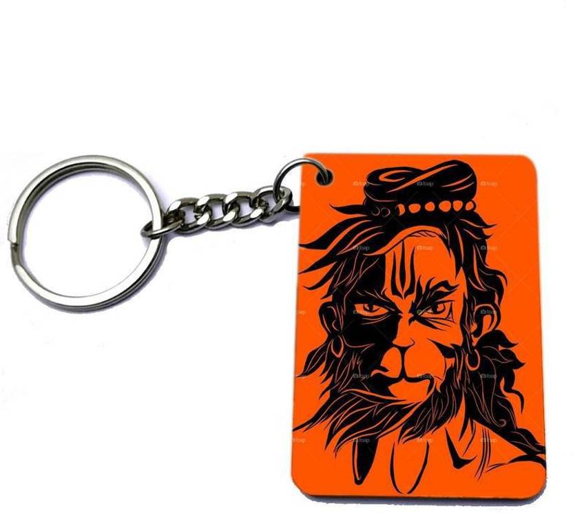 TPM LORD HANUMAN ANGRY HANUMAN KEYCHAIN Key Chain Price in India - Buy ...