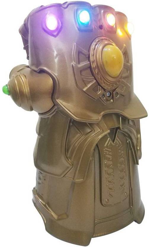 Bestie Toys Marvel Avengers Thanos Infinity Gauntlet hand glove with ...