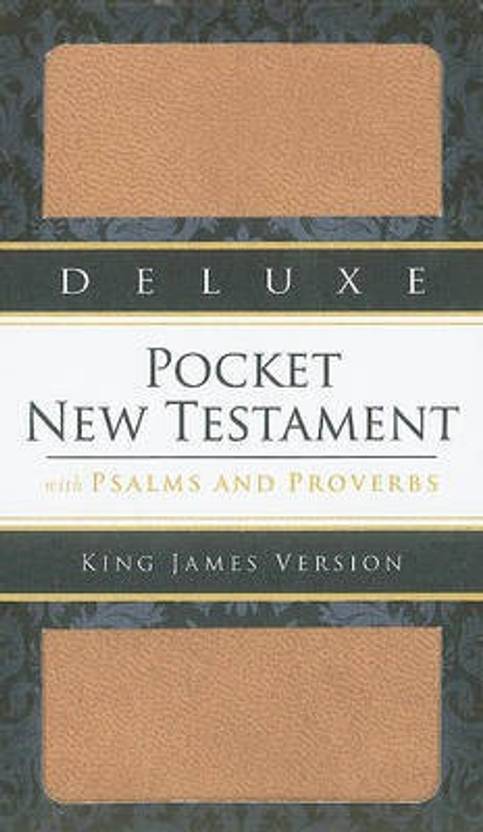 Deluxe Pocket New Testament with Psalms and Proverbs-KJV: Buy Deluxe ...