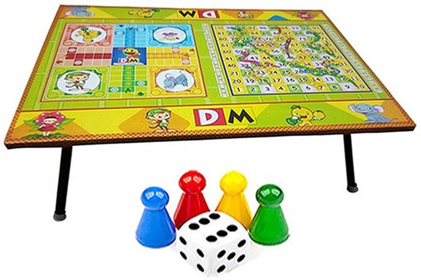 DM Ludo Table Gaming Board Table Maths Games Board Game - Ludo Table ...