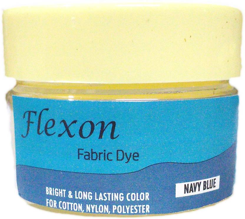 flexon Dye Powdered Fabric Dye (Navy Blue) - Dye Powdered Fabric Dye ...