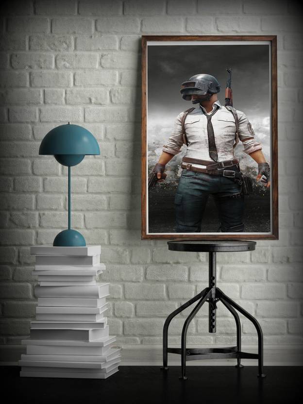 Pubg Player Wall Decor Poster for Living Room No Framed Large Painting ...