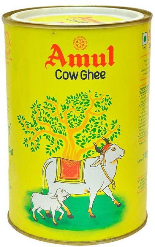 Amul Pure Cow Ghee 1l Tin 1 L Tin Price in India - Buy Amul Pure Cow ...