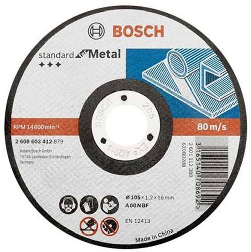 BOSCH 10 Nos 4-inch cut-off wheel AG4 Metal Cutter Price in India - Buy ...