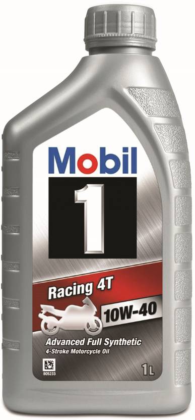 MOBIL 1 Racing 4T 10W-40 Advanced Full-Synthetic Engine Oil Price in ...