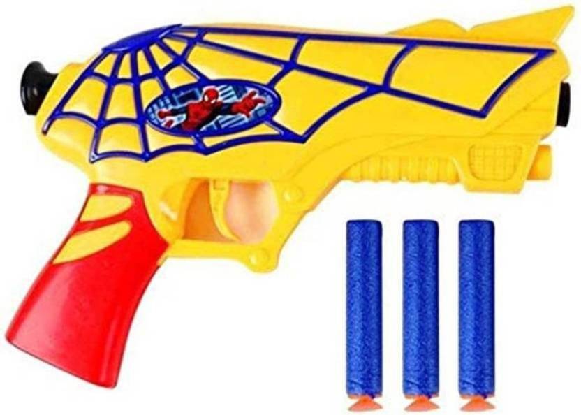 NGEL Spider Gun For Kids With Soft Dart (Multicolor) Guns & Darts ...
