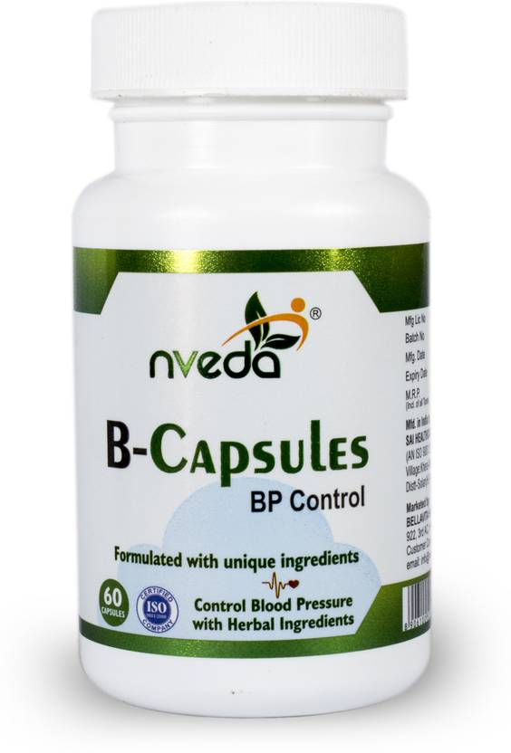 Nveda B-Capsules for bp control, Price in India - Buy Nveda B-Capsules ...