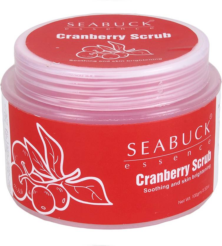 Seabuck Natural Cranberry Face Scrub (100 gm) Scrub - Price in India ...