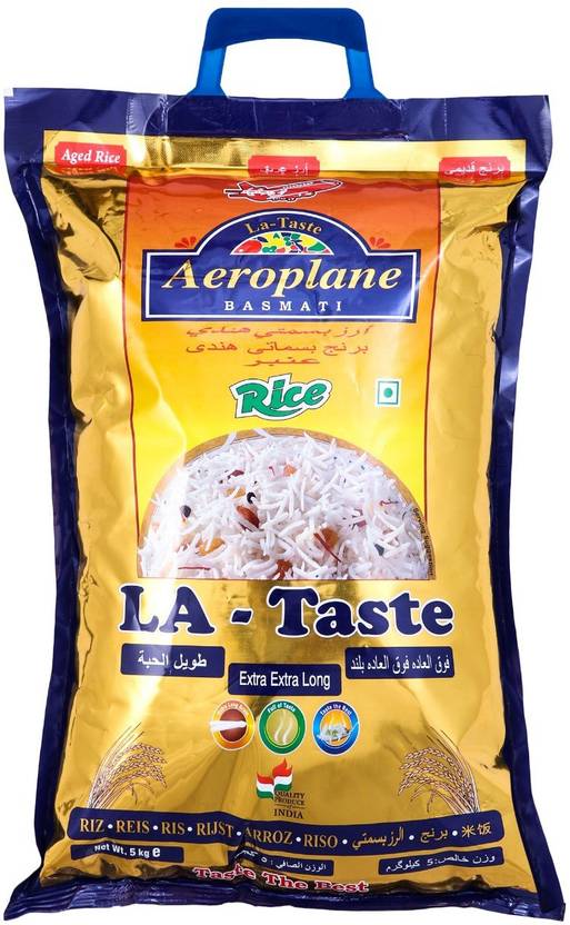 AEROPLANE RAW LA TASTE Basmati Rice (Long Grain, Raw) Price in India ...