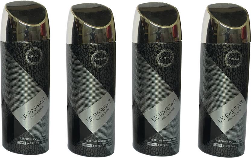 ARMAF LE PARFAIT (PACK OF 4) Deodorant Spray - For Men - Price in India ...