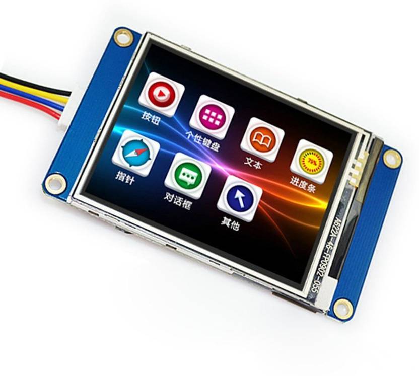 arduino M891 2.8" Nextion HMI Smart USART Serial Touch Panel For Raspberry Pi Display Lights ...