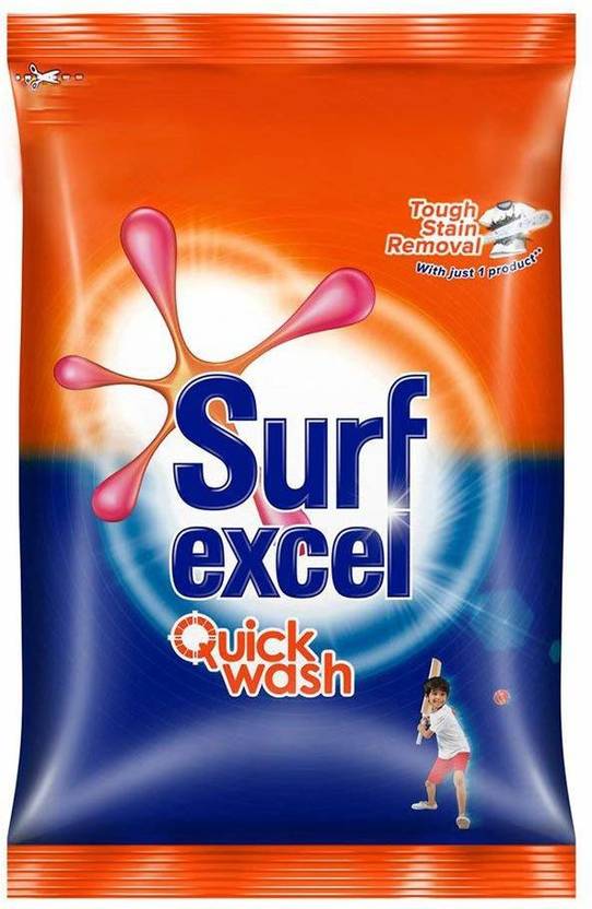 Surf excel Quick Wash Detergent Powder 2kg Detergent Powder 2 kg Price ...