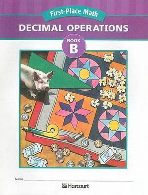 First-Place Math: Decimal Operations, Book B: Buy First-Place Math ...