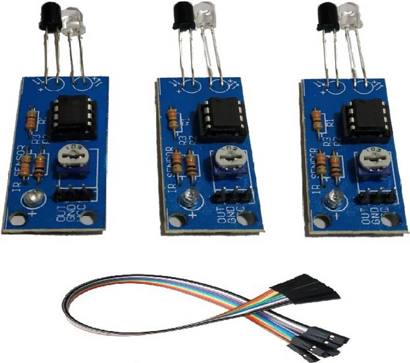 Embeddinator IR Sensor Module For Raspberry Pi, Arduino, ARM, DSP, AVR, PIC, 8051 (3 Pieces ...