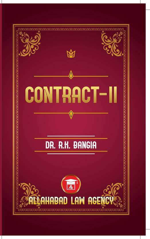 Contract II 7th Edition: Buy Contract II 7th Edition by Bangia R K at ...