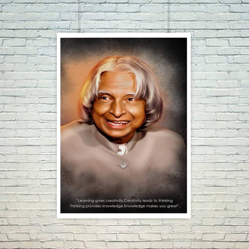 Dr. APJ Abdul Kalam Wall Poster | Wall Decals and Paintings Collection ...