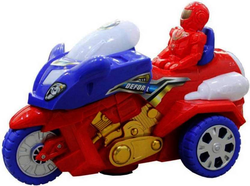 SHIVA1341 Robot Transformer Bike Toy for Kids (Multi Color) - Robot ...