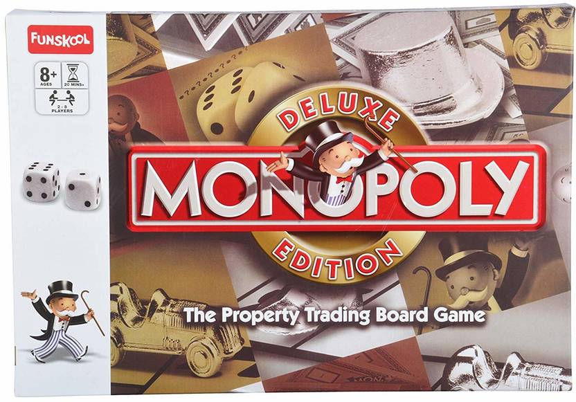 Monopoly Deluxe Strategy & War Games Board Game - Deluxe . Buy ...