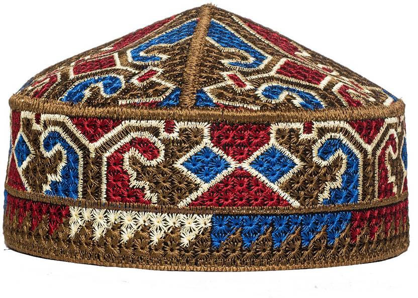 MODEST CITY Embroidered Namaz Topi, Islam Cap, Quran and Namaaz Muslim ...