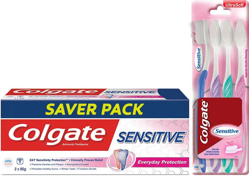 Colgate Sensitive Everyday Protection Anticavity Toothpaste - 80g (Buy ...