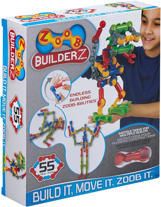ZOOB BuilderZ 55 Piece Kit - BuilderZ 55 Piece Kit . shop for ZOOB ...