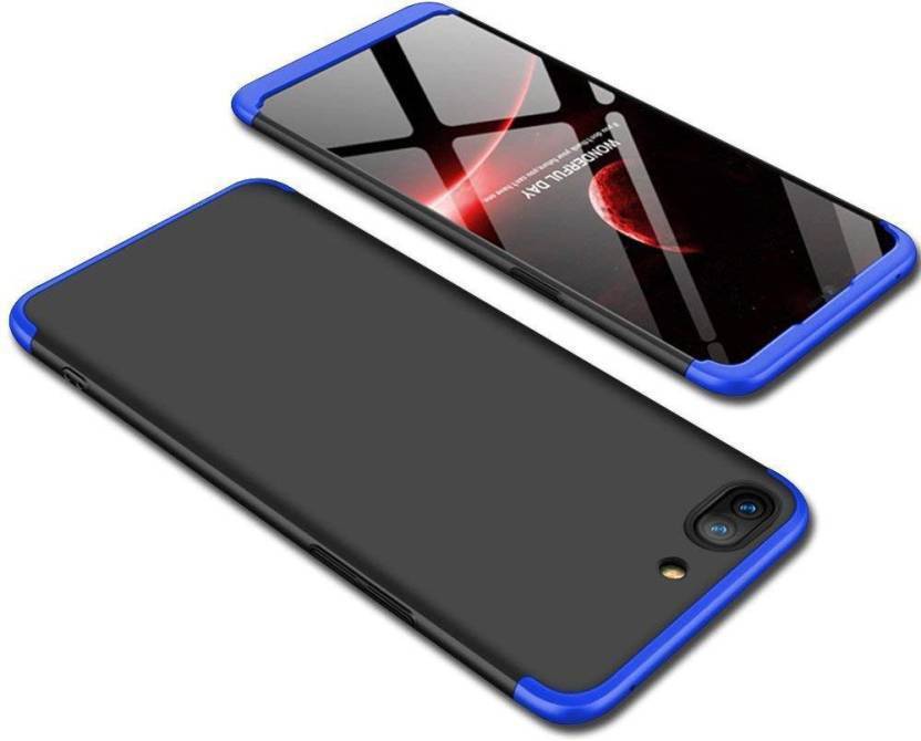 Classy Back Cover for oppo a3s 360 back cover blue and black, oppo a3s ...