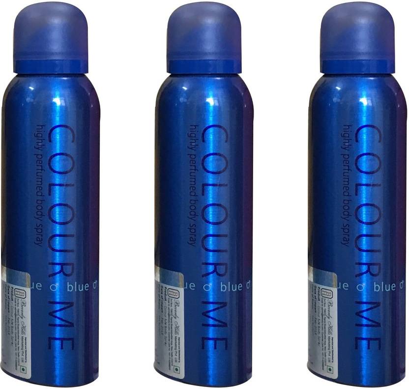 COLOUR ME BLUE ( PACK OF 3) Perfume Body Spray - For Women - Price in ...