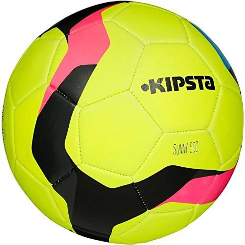 KIPSTA by Decathlon SUNNY 500 FOOTBALL SIZE 5 - YELLOW Football - Size ...