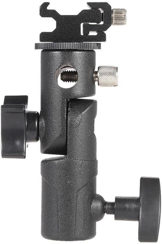 SHOPEE E Type Camera Flash Speedlite Mount Swivel Light Stand Bracket ...