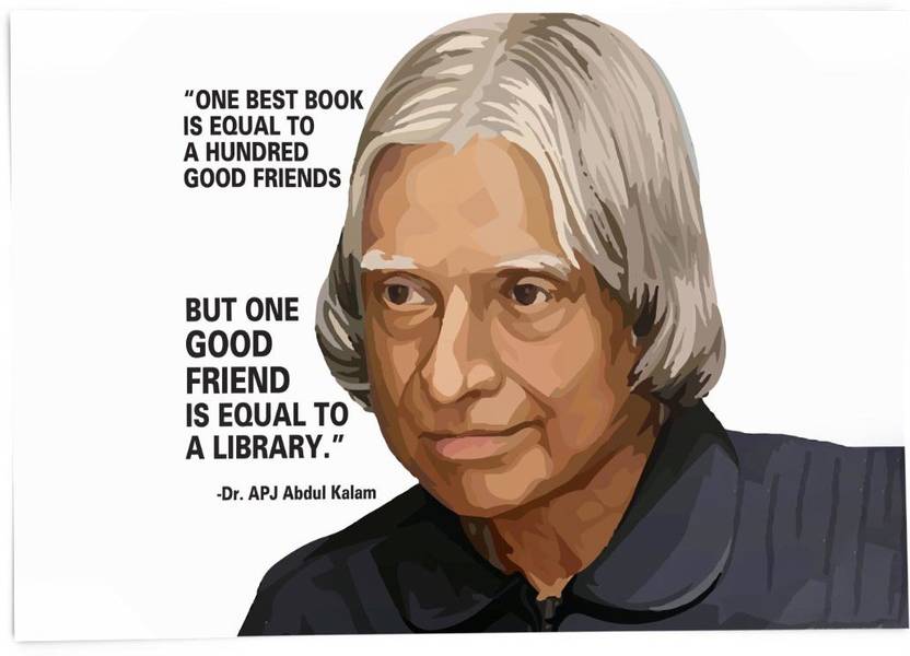 Dr . APJ Abdul Kalam Motivational Wall Posters Paper Print ...