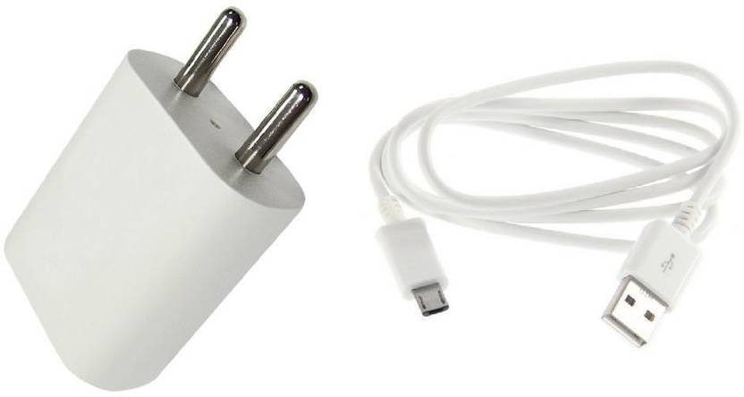 VSP Enterprises White Wall – 866 2.1 A Mobile Charger with Detachable ...